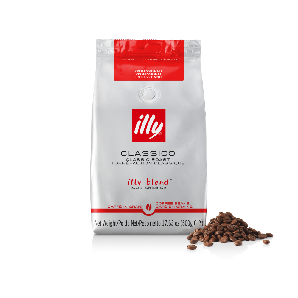 Classico Coffee Bean - Medium Roast 500g Bag – illy Hong Kong & Macau